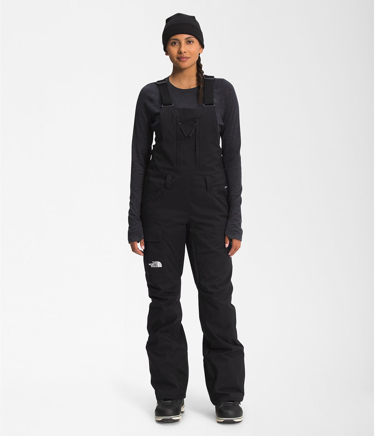 THE NORTH FACE WOMEN'S FREEDOM INSULATED BIB - BLACK — Winteriscalling.com